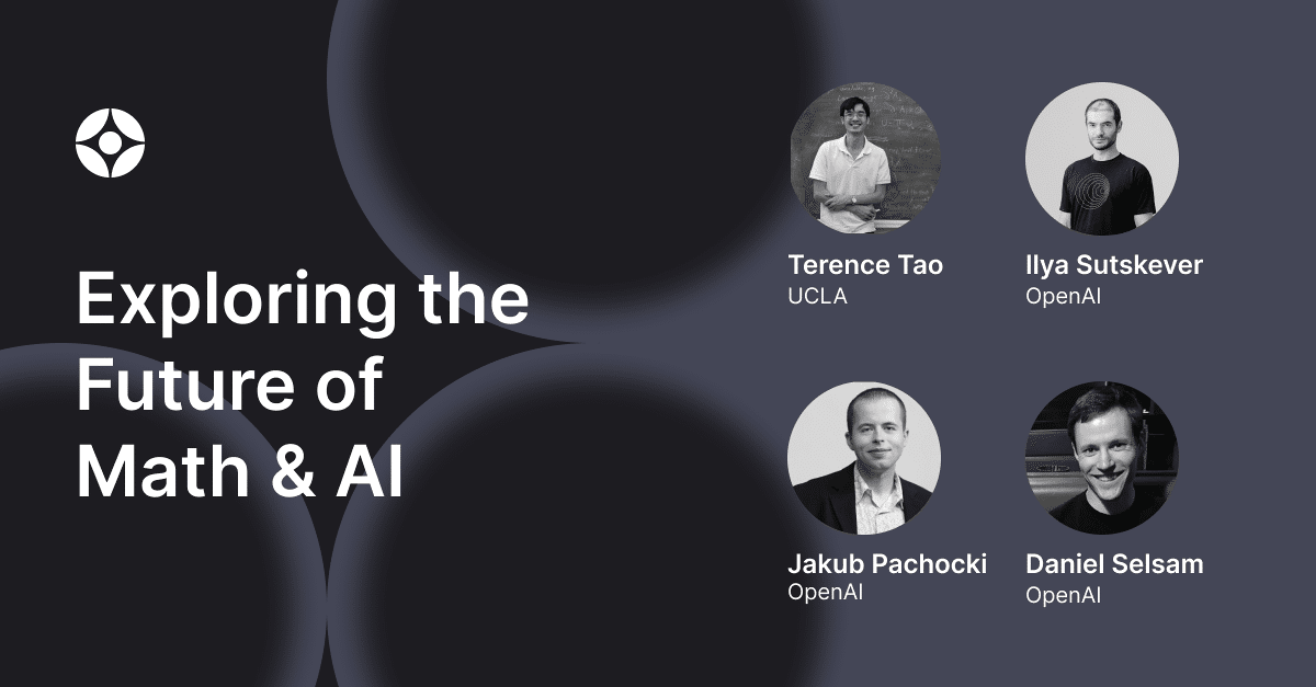 Virtual Event: Exploring the Future of Math & AI with Terence Tao and OpenAI - Event | OpenAI Forum